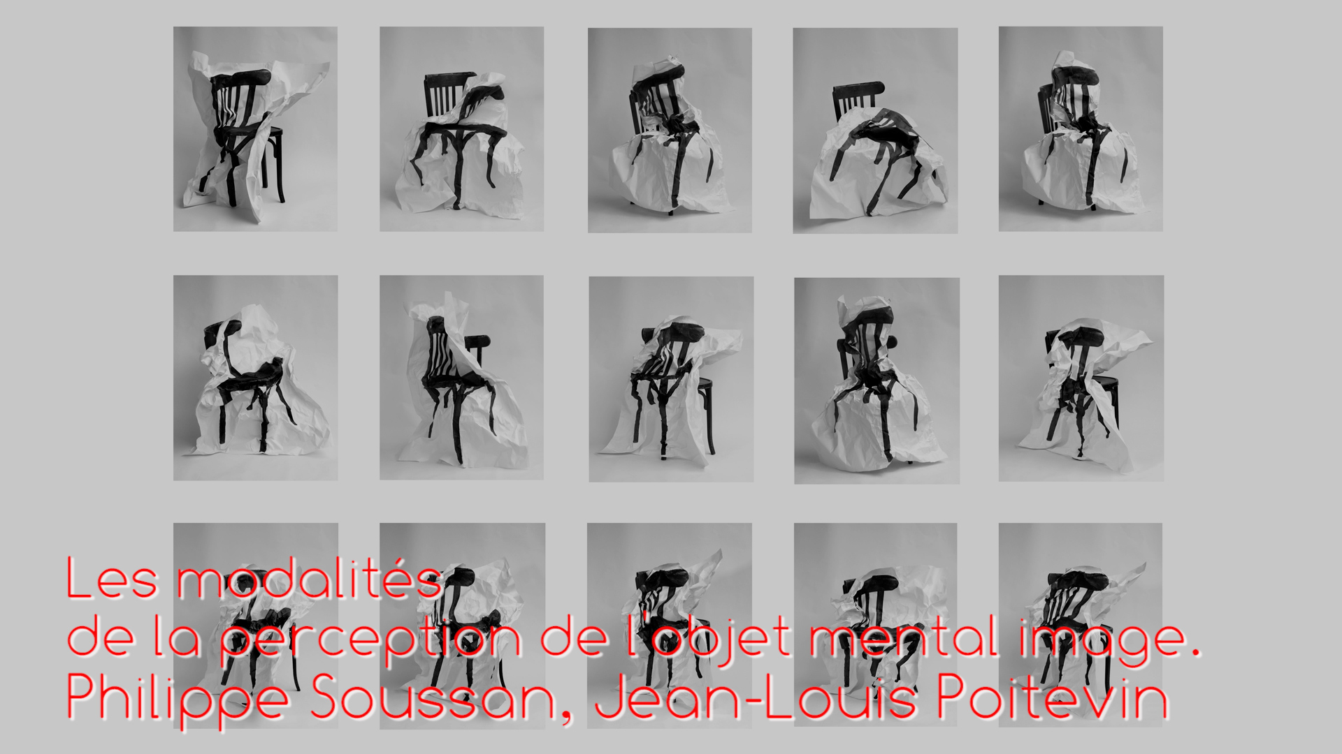 Les modalités de la perception du modèle image - Regard sur l'image